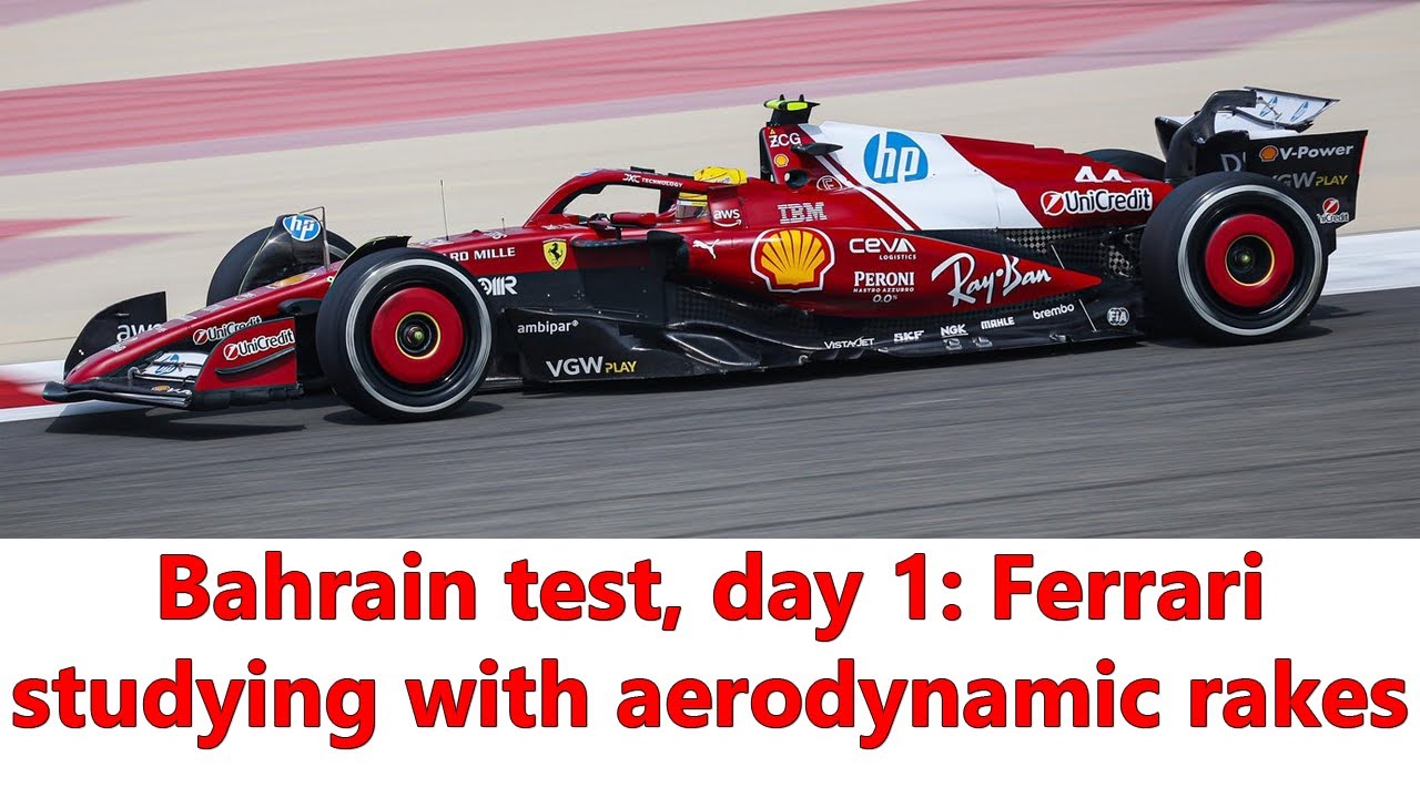 Bahrain F1 test, day 1: Ferrari SF-25 unstable, problems in defining ...
