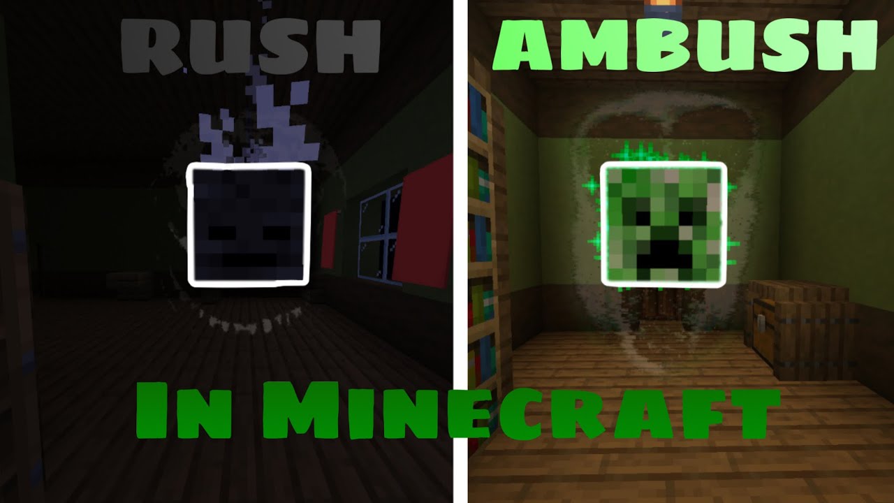Rush and Ambush Rework | Doors in Minecraft **VOLUME WARNING** - YouTube