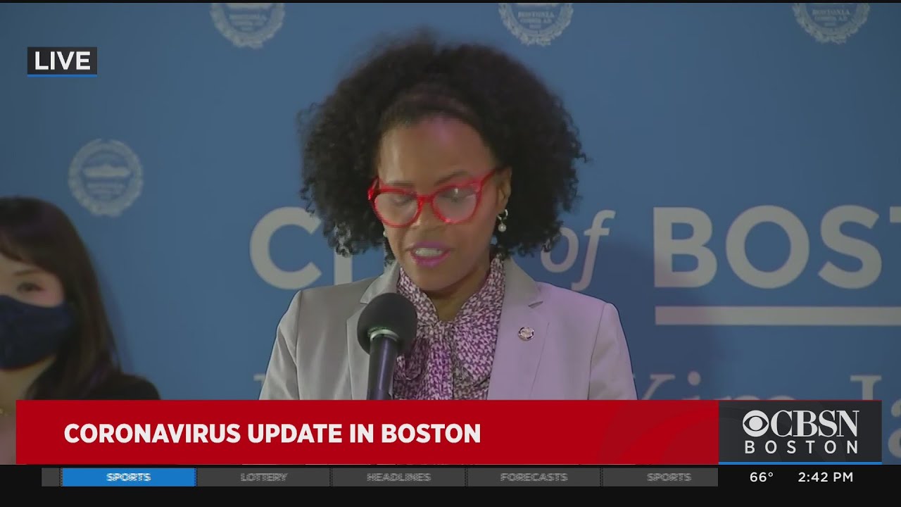 Mayor Janey: Boston Reopening To Align With State Guidance - YouTube