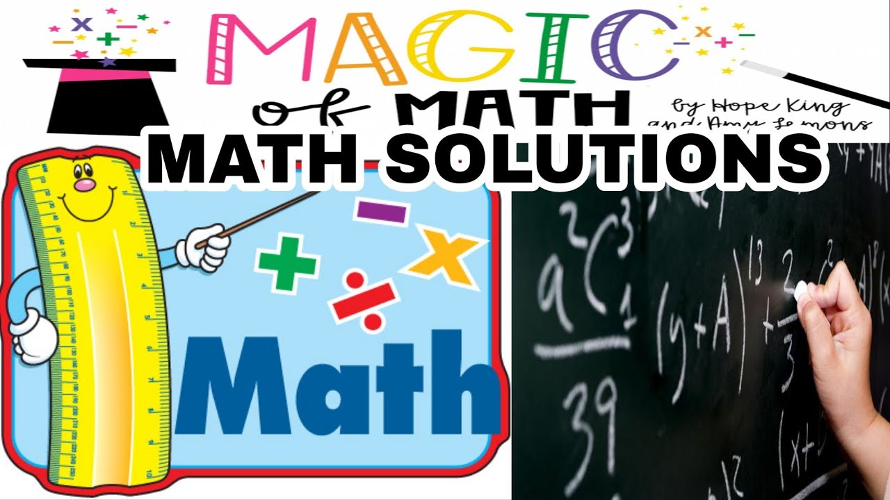 MATH SOLUTIONS - YouTube