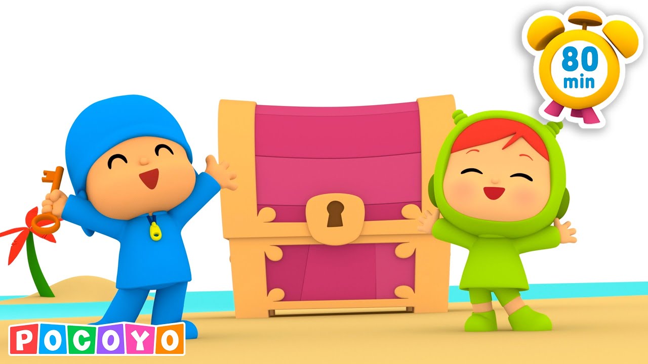 🔑 ANOTHER KEY?! Pocoyo's BEST Fantasy Adventure Cartoons! | Pocoyo ...