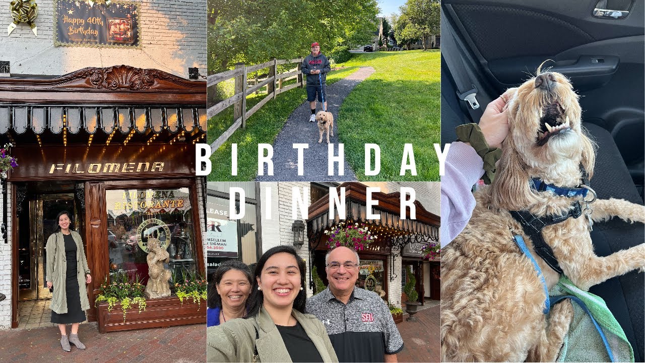 Vlog: Back in the DMV + Birthday Dinner in Georgetown (and Cooper off ...