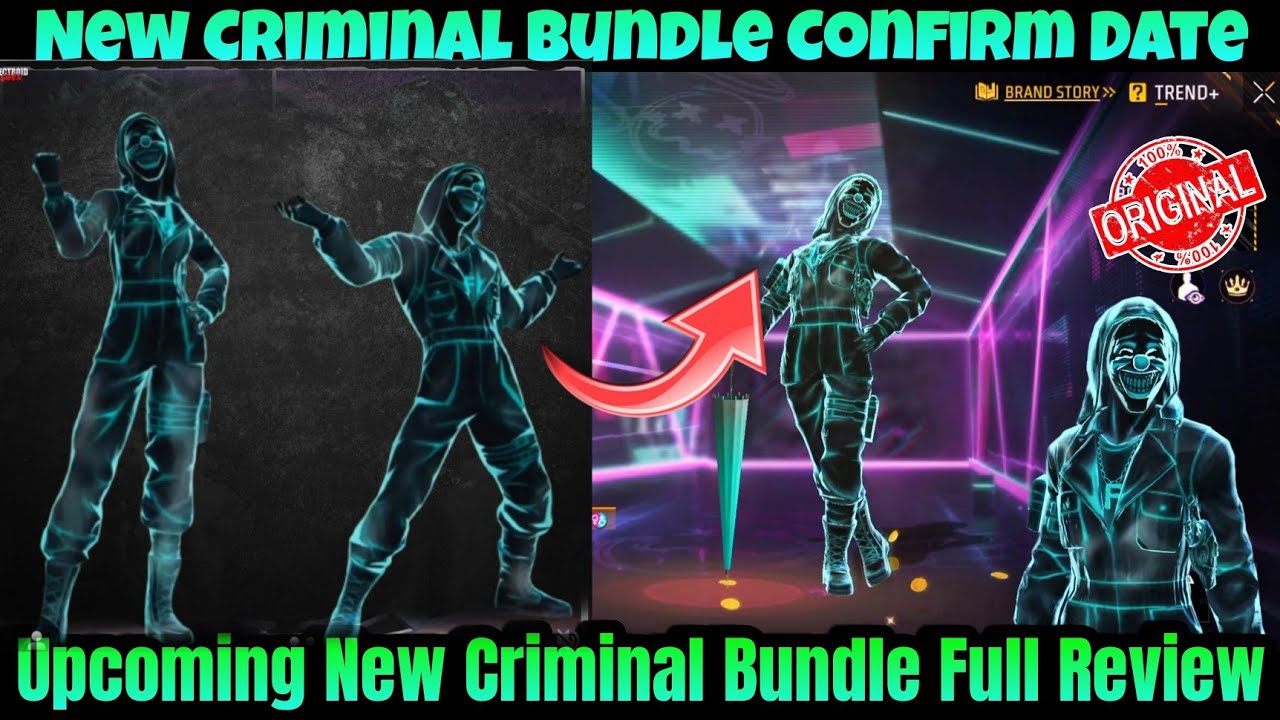Ghost Criminal Finaly Confirm Date | Free Fire Upcoming Criminal Bundle ...