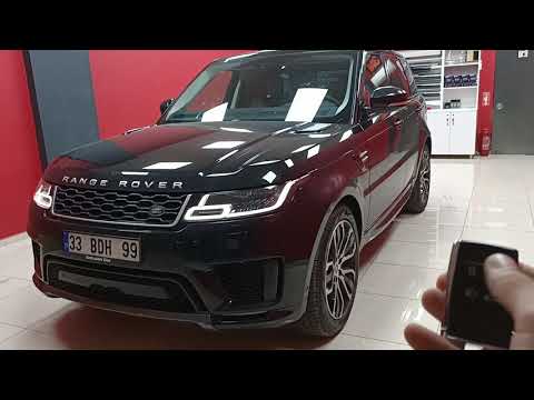 Ranger Rover Sport Elektrikli Yan Basamak Donanım Ekleme