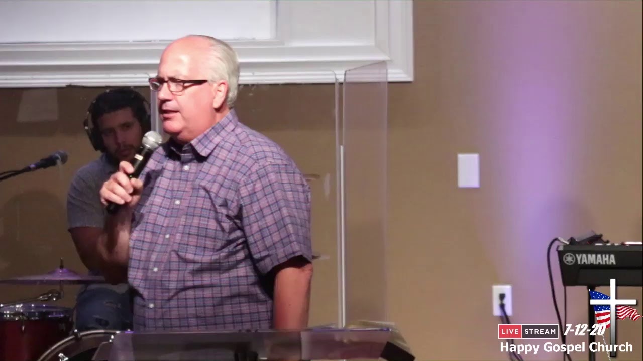 Samuel Cornell speaking I Happy Gospel Church 07/12/2020 - YouTube
