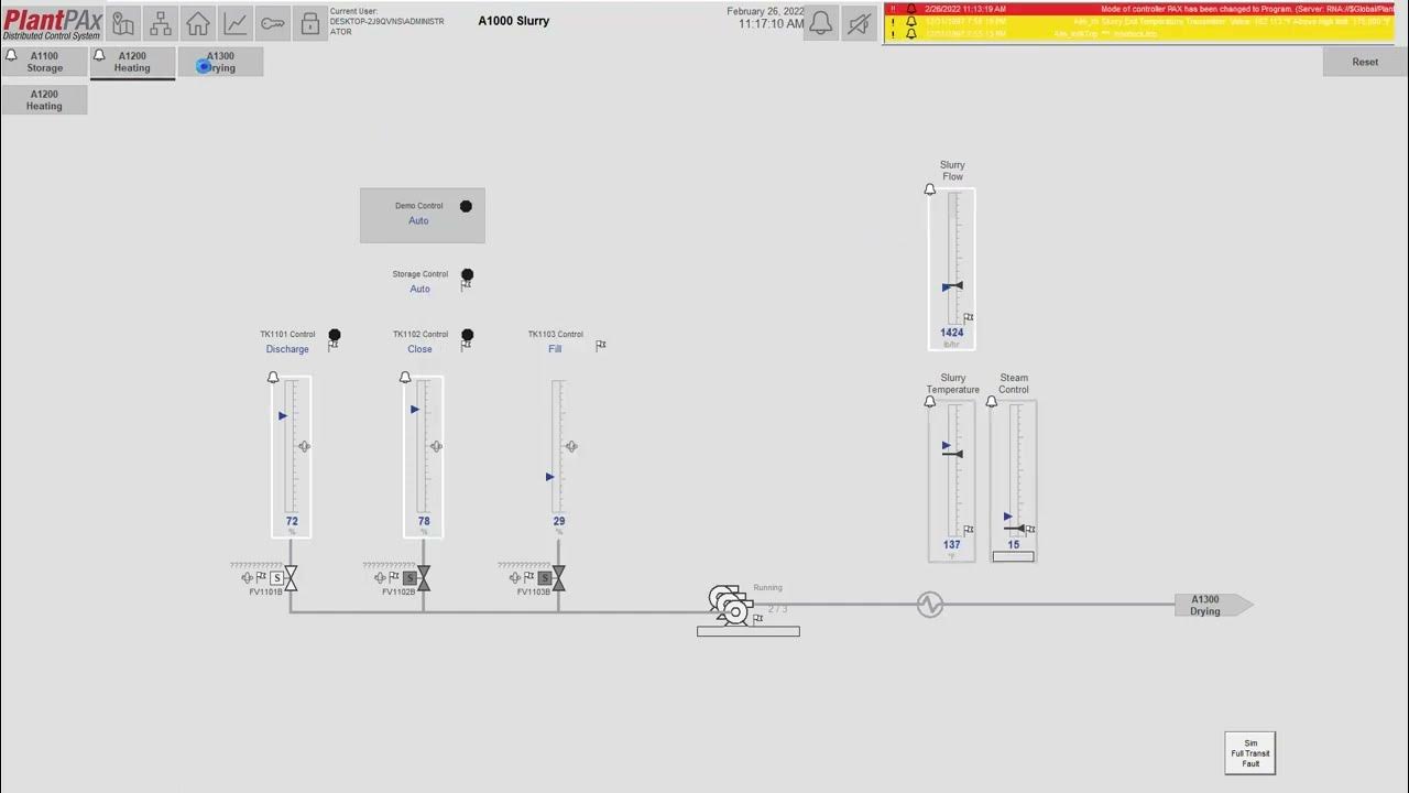 PlantPAX 5.0 using FactoryTalk Logix Echo as Designed By Rockwell Automation - YouTube