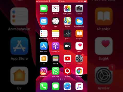 Apple iPhone da uygulamaları verileri ile birlikte silme.