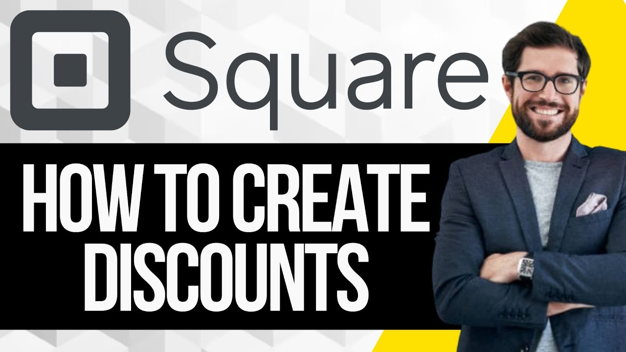 How To Create Discounts on Square - YouTube