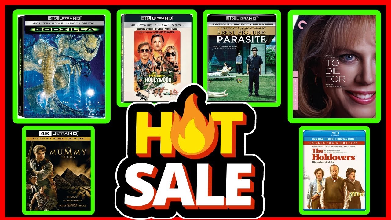 Amazon Physical Media Sales on 4K, Blu-ray & DVDs! - YouTube