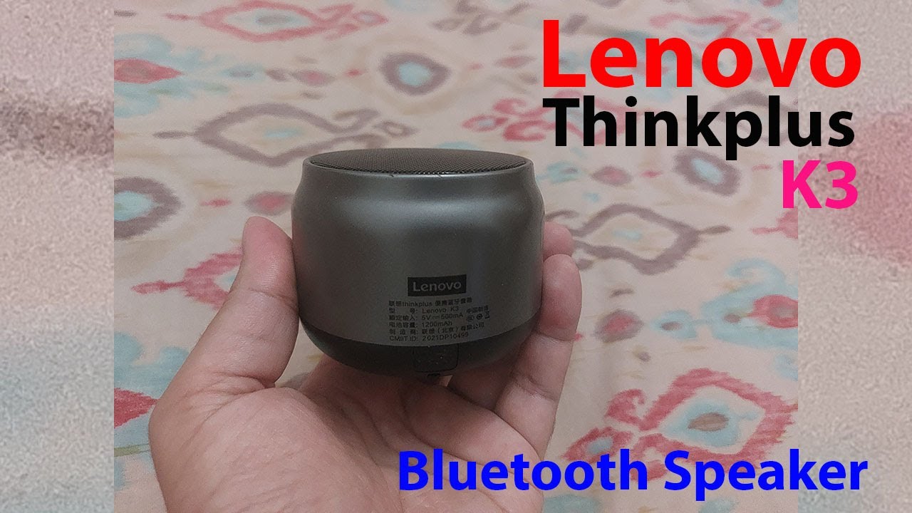 Lenovo Thinkplus K3 Wireless Bluetooth Speaker Review - YouTube