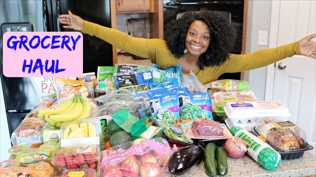 HUGE GROCERY HAUL - YouTube