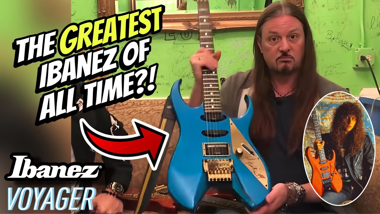 ‼️Reb Beach shares the history of the RARE Ibanez Voyager guitar ...