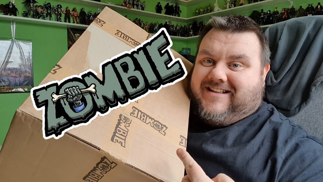 CHECK OUT MY HORROR HAUL FROM ZOMBIE.CO.UK - YouTube