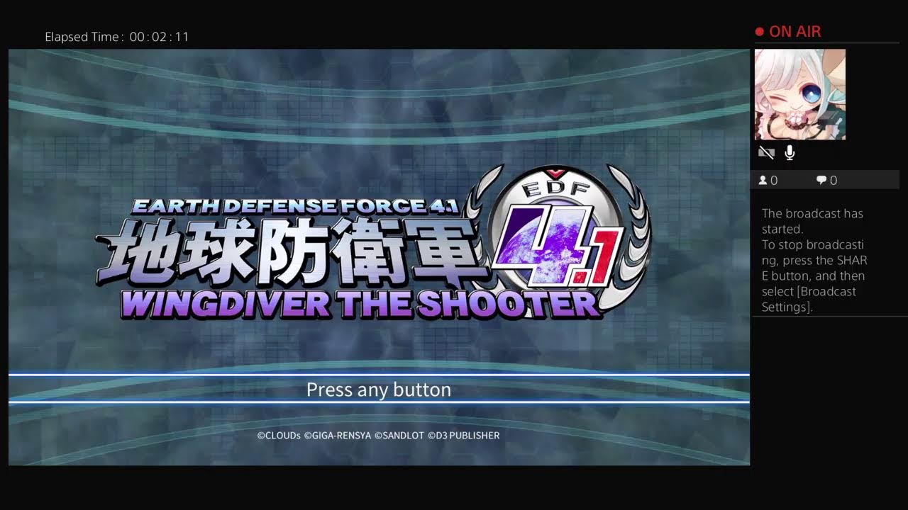 It's time to Wing Dive! [Earth Defense Force 4.1 Wing Diver The Shooter ...