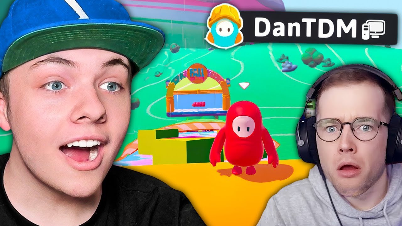 Playing YouTuber Fall Guys Levels! - YouTube