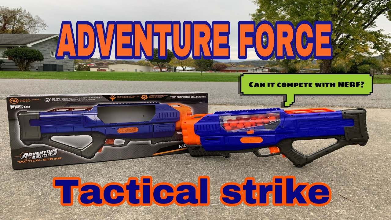 ADVENTURE FORCE: Tactical Strike Monolith Automatic Ball Blaster ...