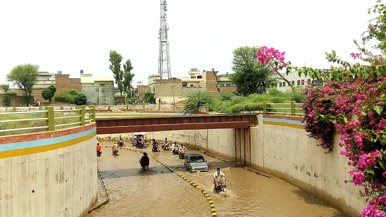 GOJRA || Gojra Underpass After Rain || Pakistan Railways || Gojra City ...