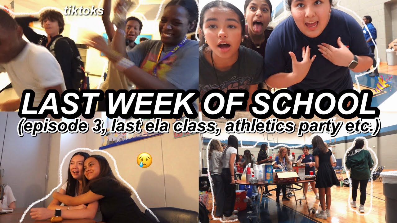 MY LAST WEEK OF MIDDLE SCHOOL | EPISODE #3 - YouTube