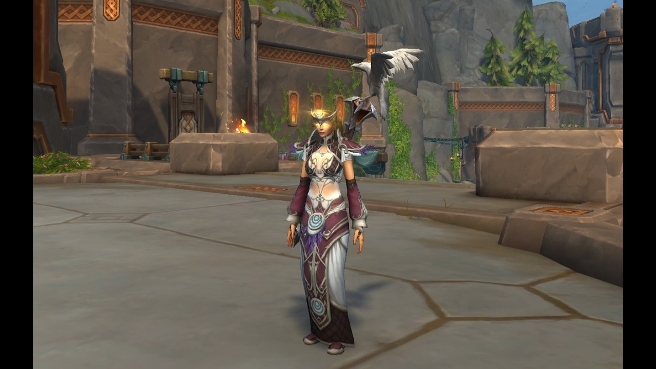 Standard of the Archmage staff transmog - YouTube