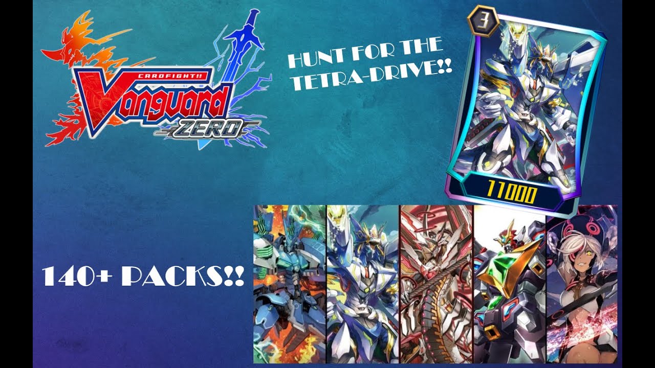 Cardfight!! Vanguard Zero - Set 14 - 140+ Pack Opening!! - YouTube