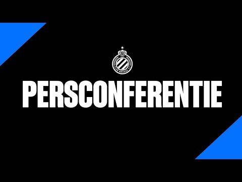 LIVE | PERSCONFERENTIE NA CLUB BRUGGE - STVV | 2025-2026
