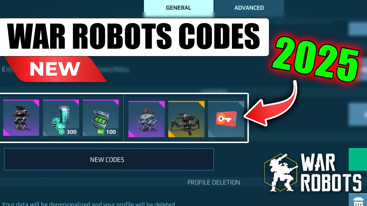 WAR ROBOTS CODES 2025 CHRISTMAS GET REWARDS - WAR ROBOTS GIVEAWAY - YouTube