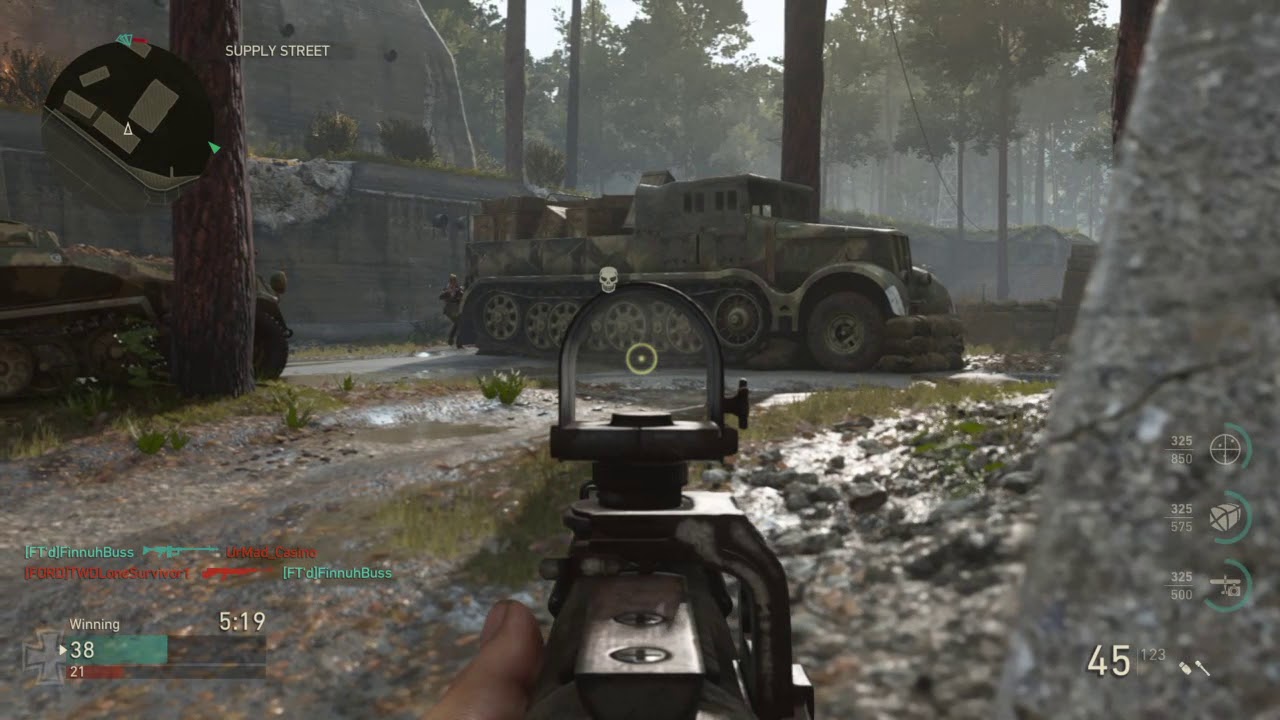 COD WWII Basic Match on Valkyrie with Crazy - YouTube