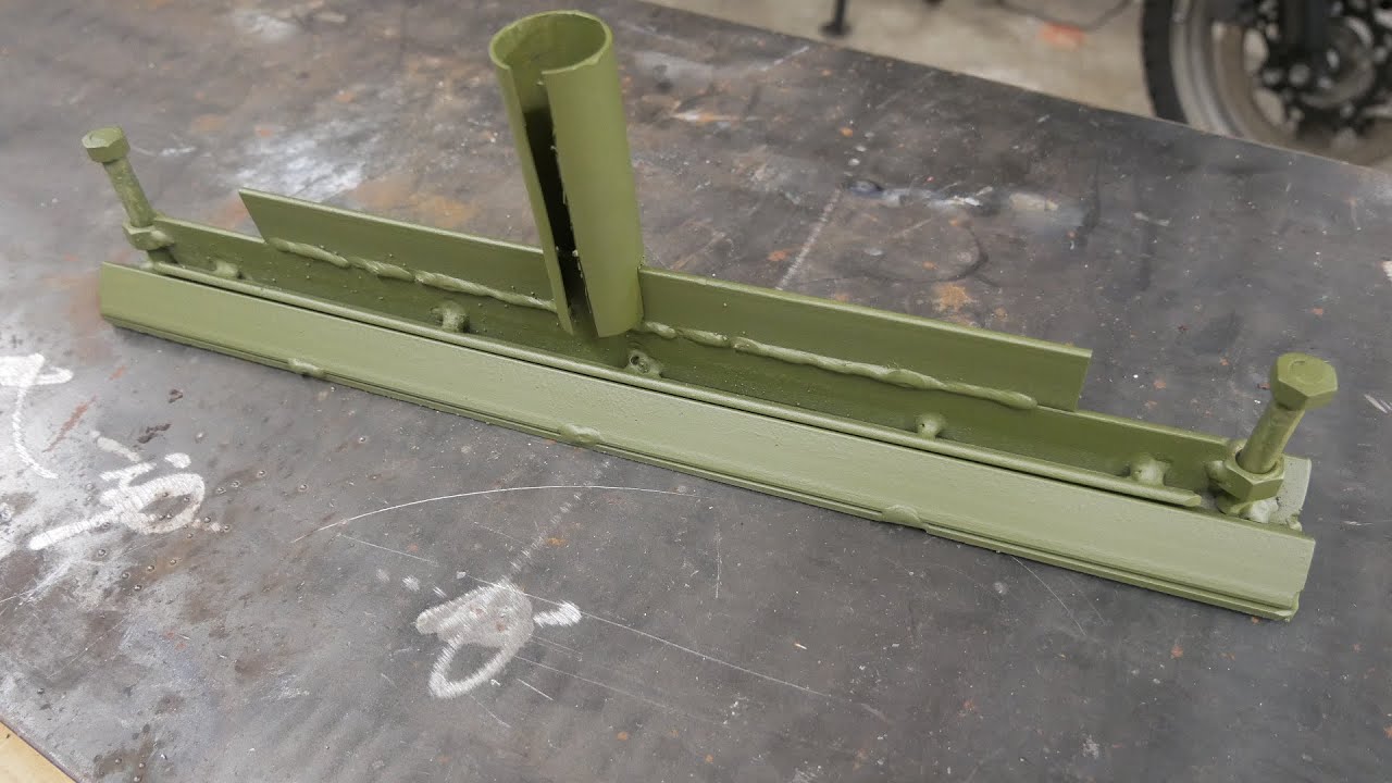 Easy To Build Metal Brake for 12 Ton Harbor Freight Hydraulic Press ...