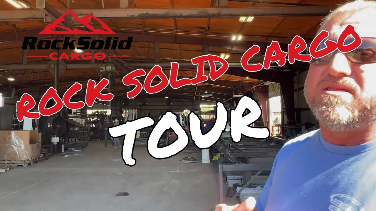 Rock Solid Cargo Revealed: Renown Cargo Trailers Plant Walkthrough! - YouTube