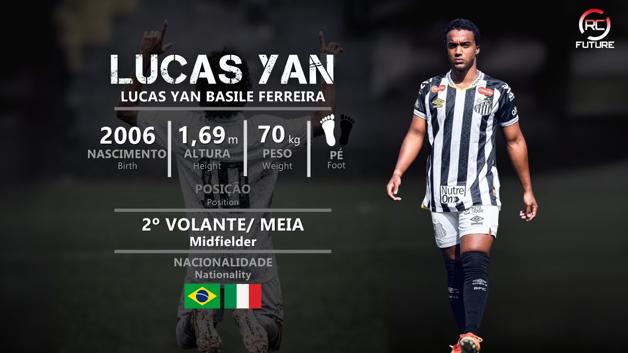 Lucas Yan - 2° Volante / Meia (Midfielder) - 2006 (2025) - YouTube