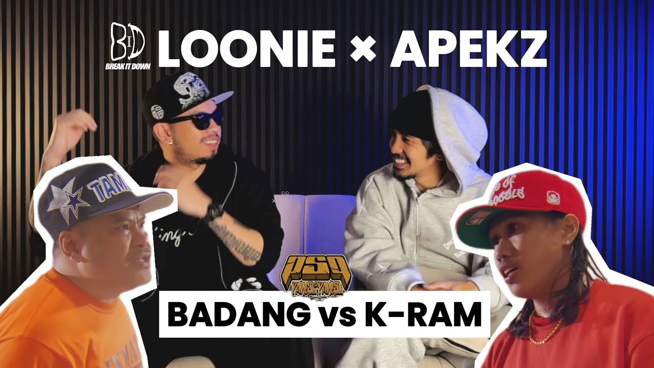 LOONIE × APEKZ | BREAK IT DOWN: Rap Battle Review E327 | PSP: BADANG vs ...