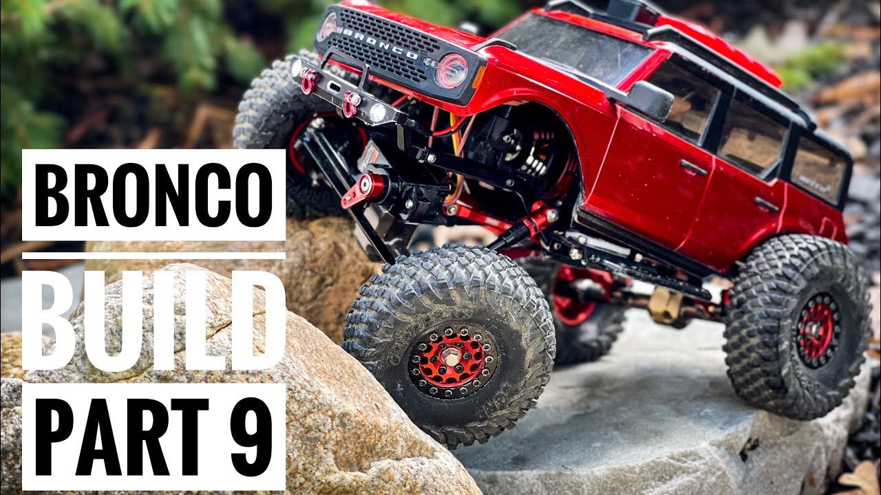 SCX24 Bronco Build Part 9 - HUGE POWER - Furitek Komodo Brushless ...