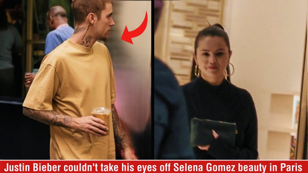 Justin Bieber Couldnt Take His Eyes Off Ex Selena Gomez While Together