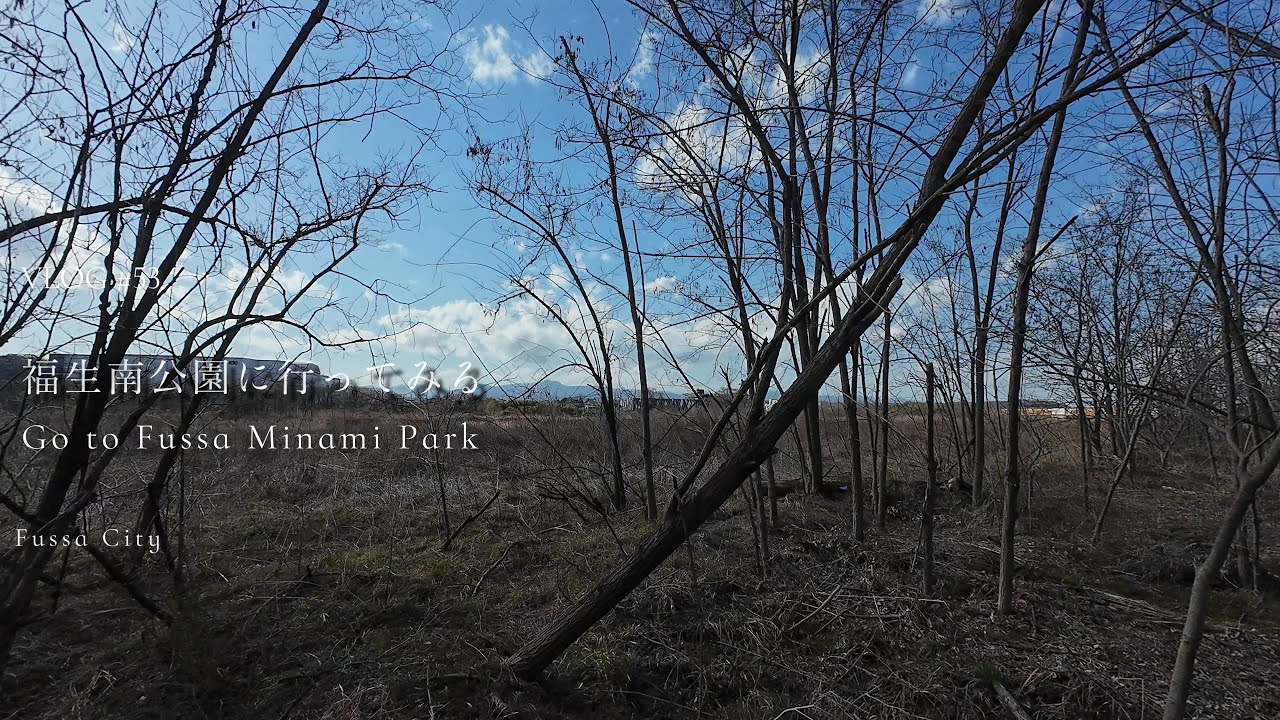 VLOG#53 Go to Fussa Minami Park 福生南公園に行ってみる 東京都福生市 #4k - YouTube