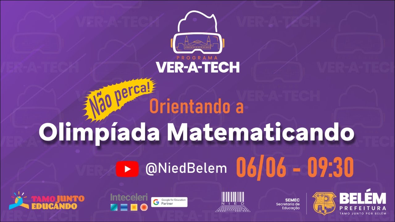 Orientando a Olimpíada Matematicando - YouTube