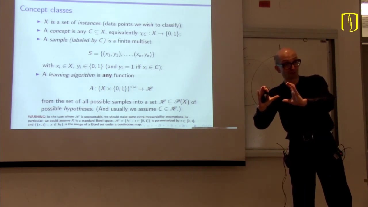 Décima Escuela de Física Matemática Day 4 Afternoon Session John ...