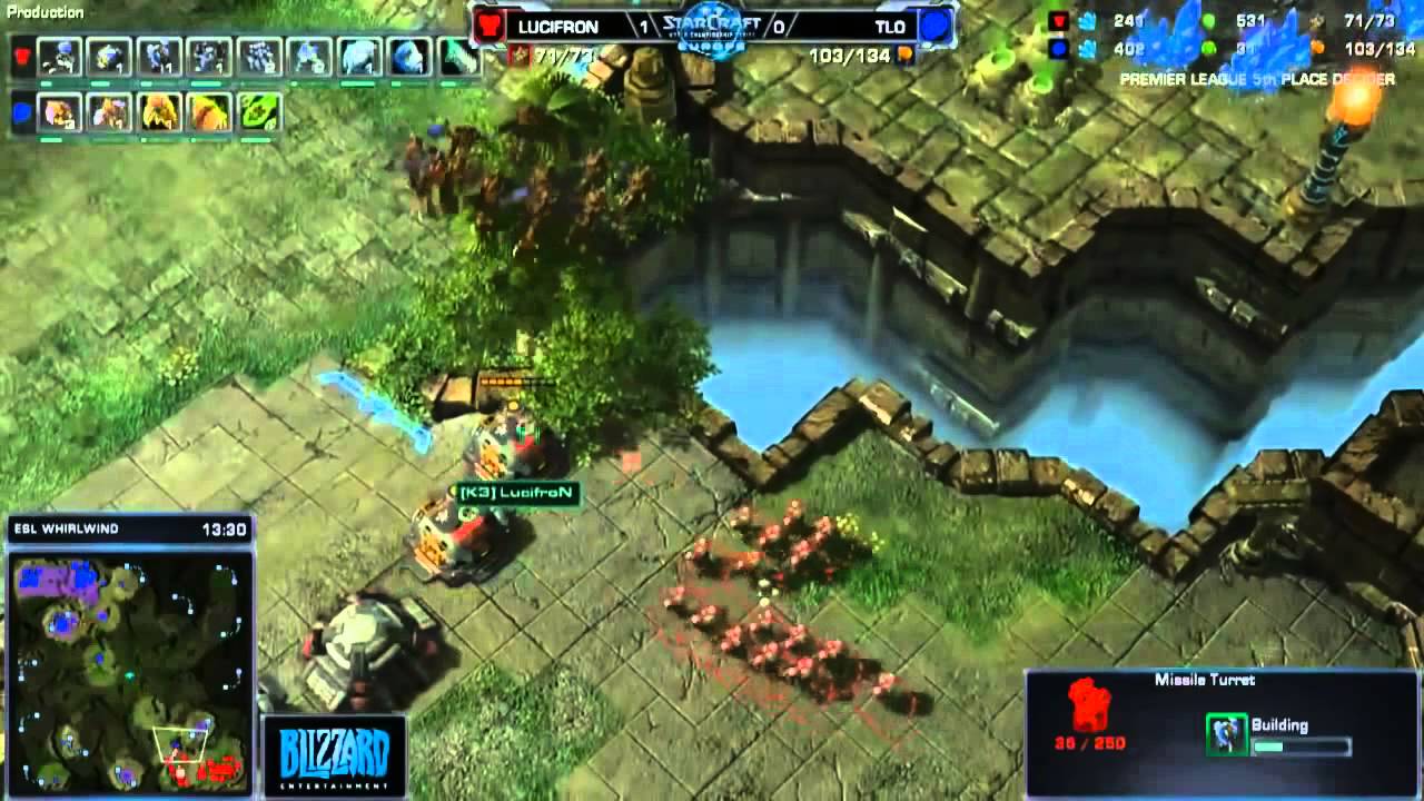 SC2 LucifroN vs TLO Game 2 Starcraft 2 - YouTube