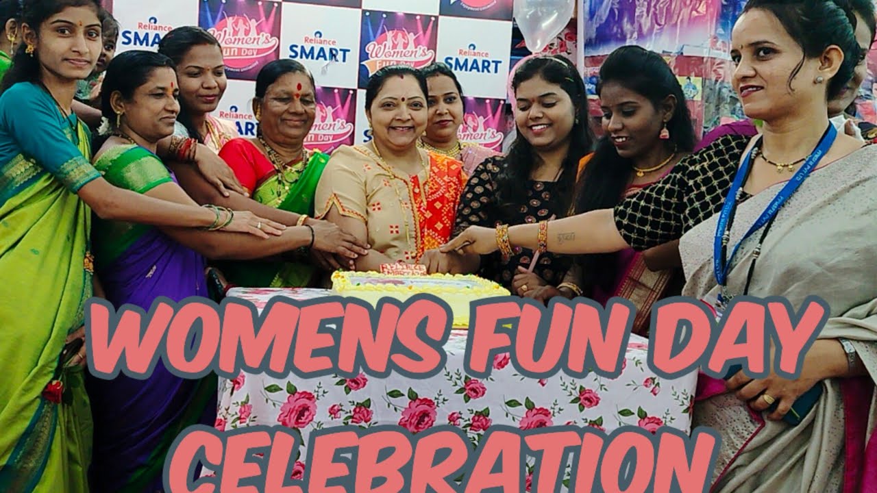 womens fun day celebration on reliance /#lonitha vlogs - YouTube
