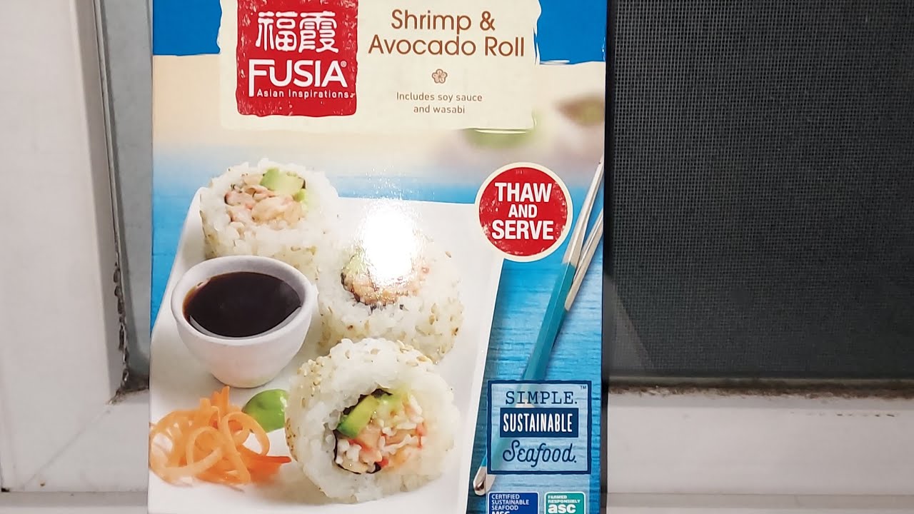 HOWDY FOOD REVIEWS FUSIA ( Aldi Food Market Brand) Shrimp & Avocado ...