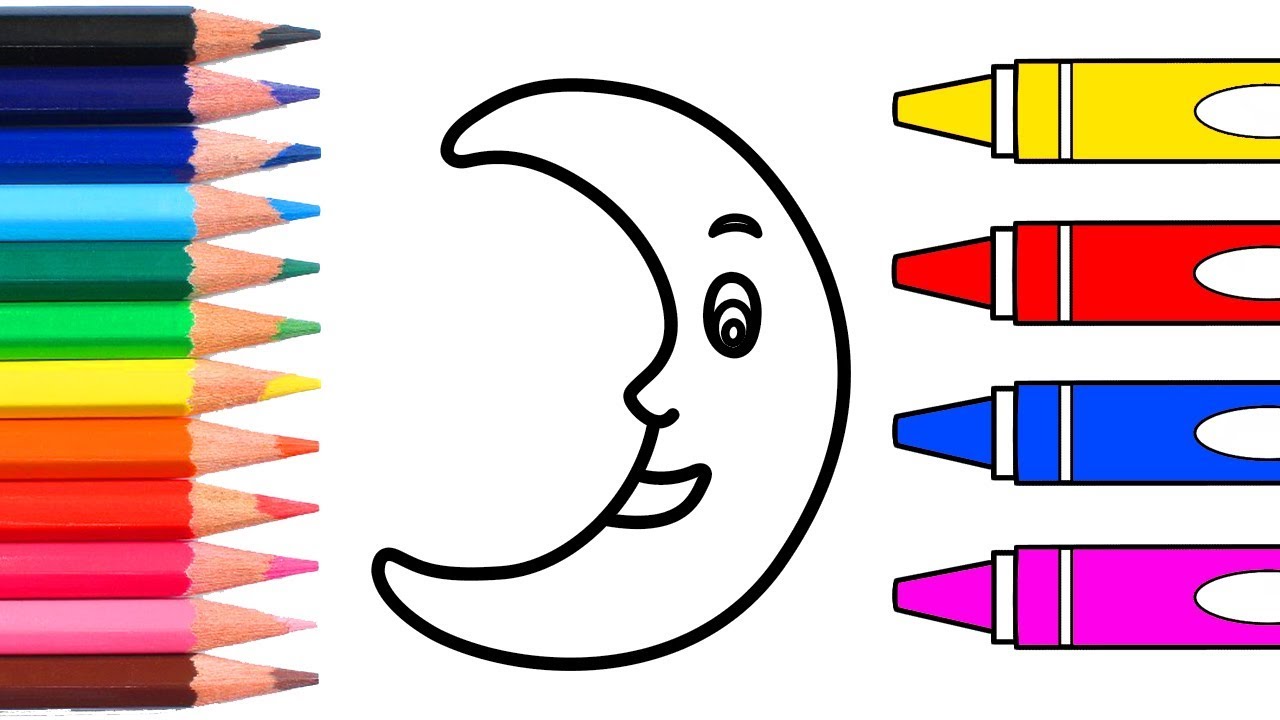 Aydede Çizme ve Boyama - Çocuklar için Boyama Kitabı - YouTube