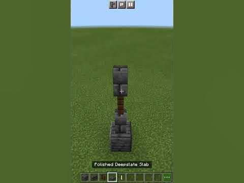 How to make street light in minecraft || Prefer gamer || #Shorts - YouTube