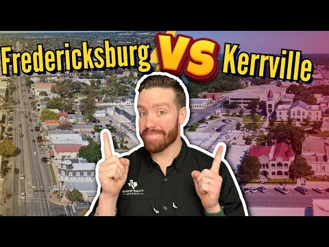 Living In Fredericksburg Vs. Kerrville - Everything You Need To Know!