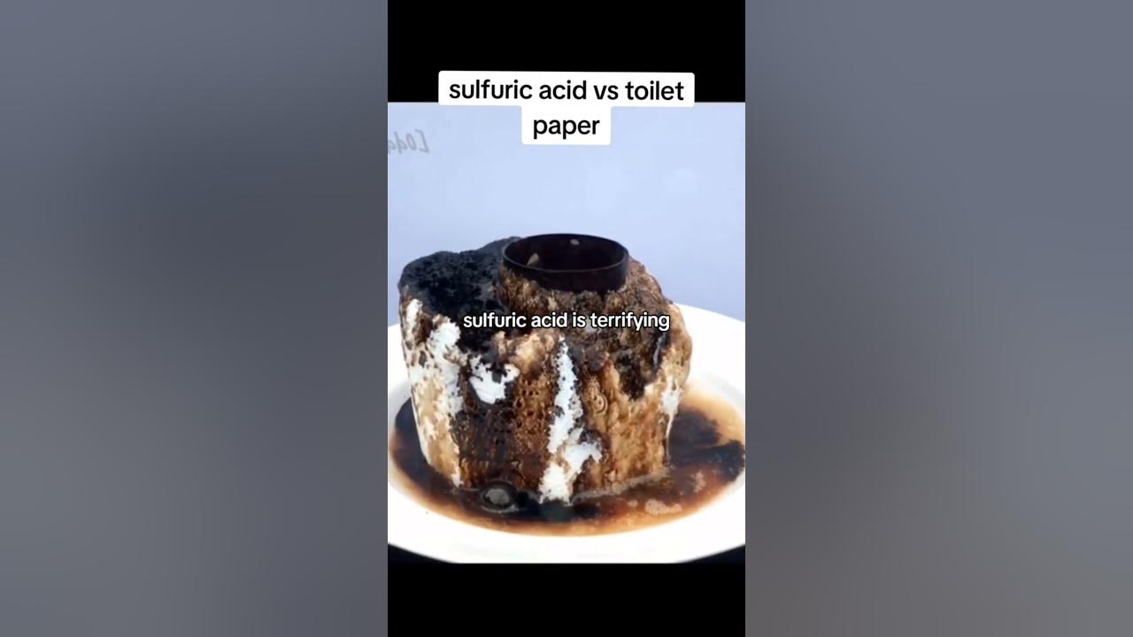 Sulfuric acid Vs Objects. - YouTube