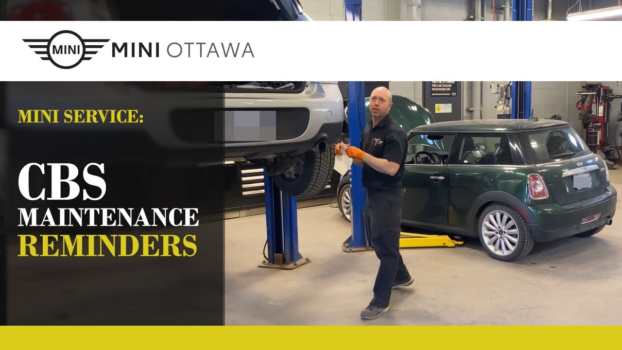 MINI CBS Maintenance Reminders | MINI Ottawa - YouTube