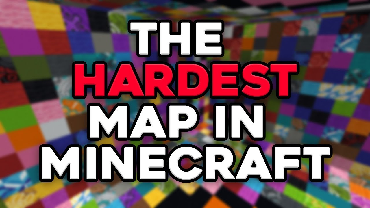 HARDEST MINECRAFT MAP EVER! - YouTube