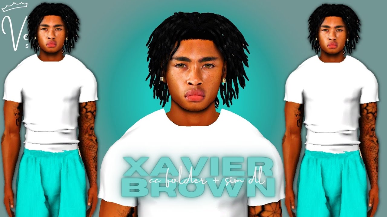 The Sims 4 CAS + Male CC Links + Sim DL - YouTube