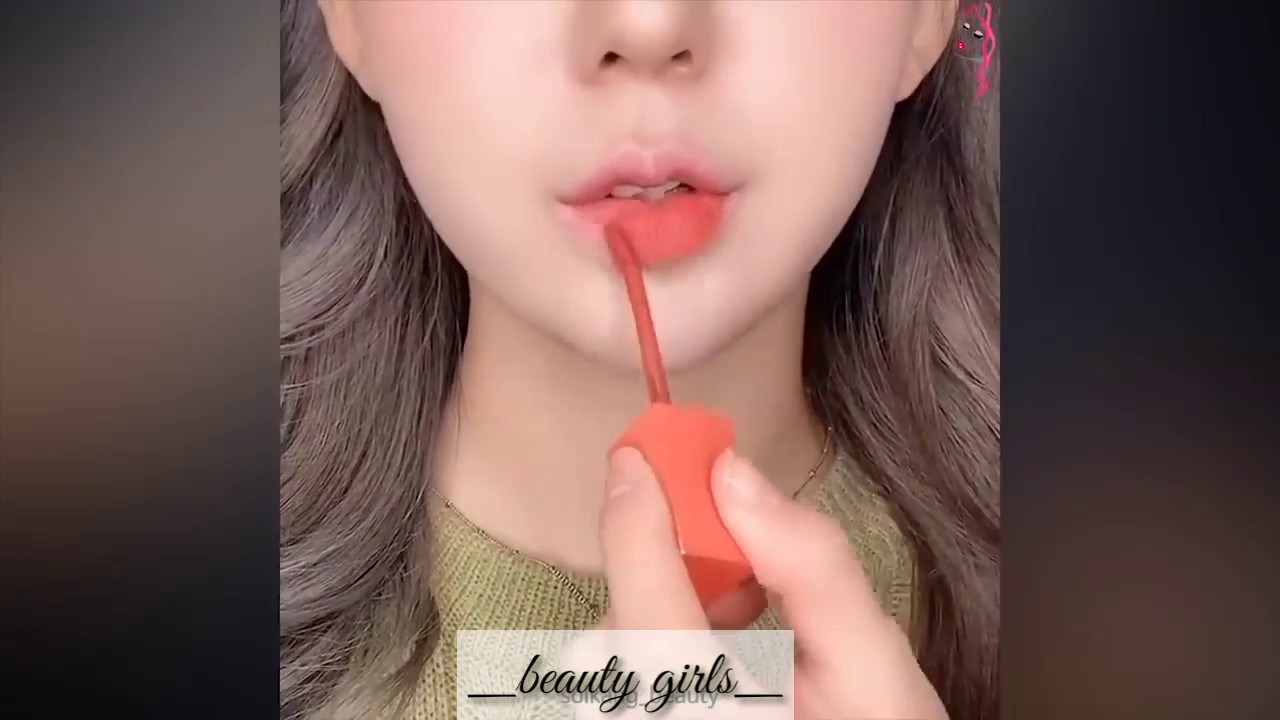 Beautiful lip Korean tutorial compilation #1 _beauty girls_ - YouTube