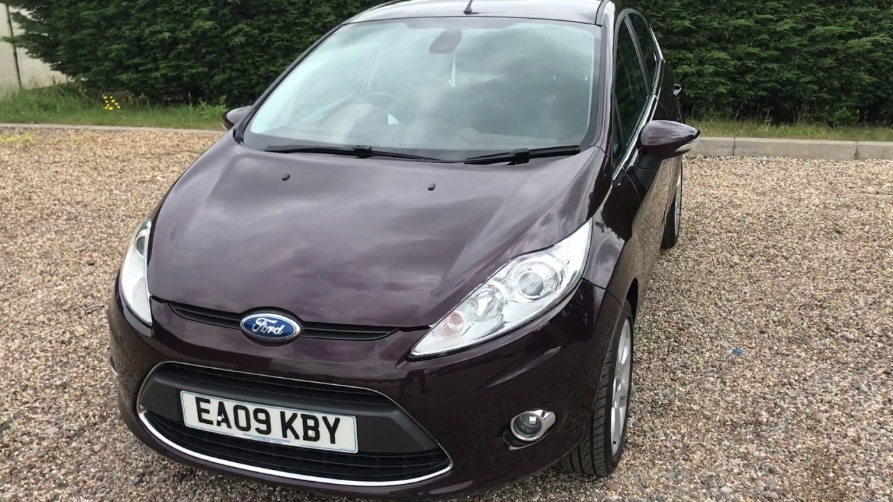 Ford Fiesta titanium 1.6 petrol 2009 - YouTube