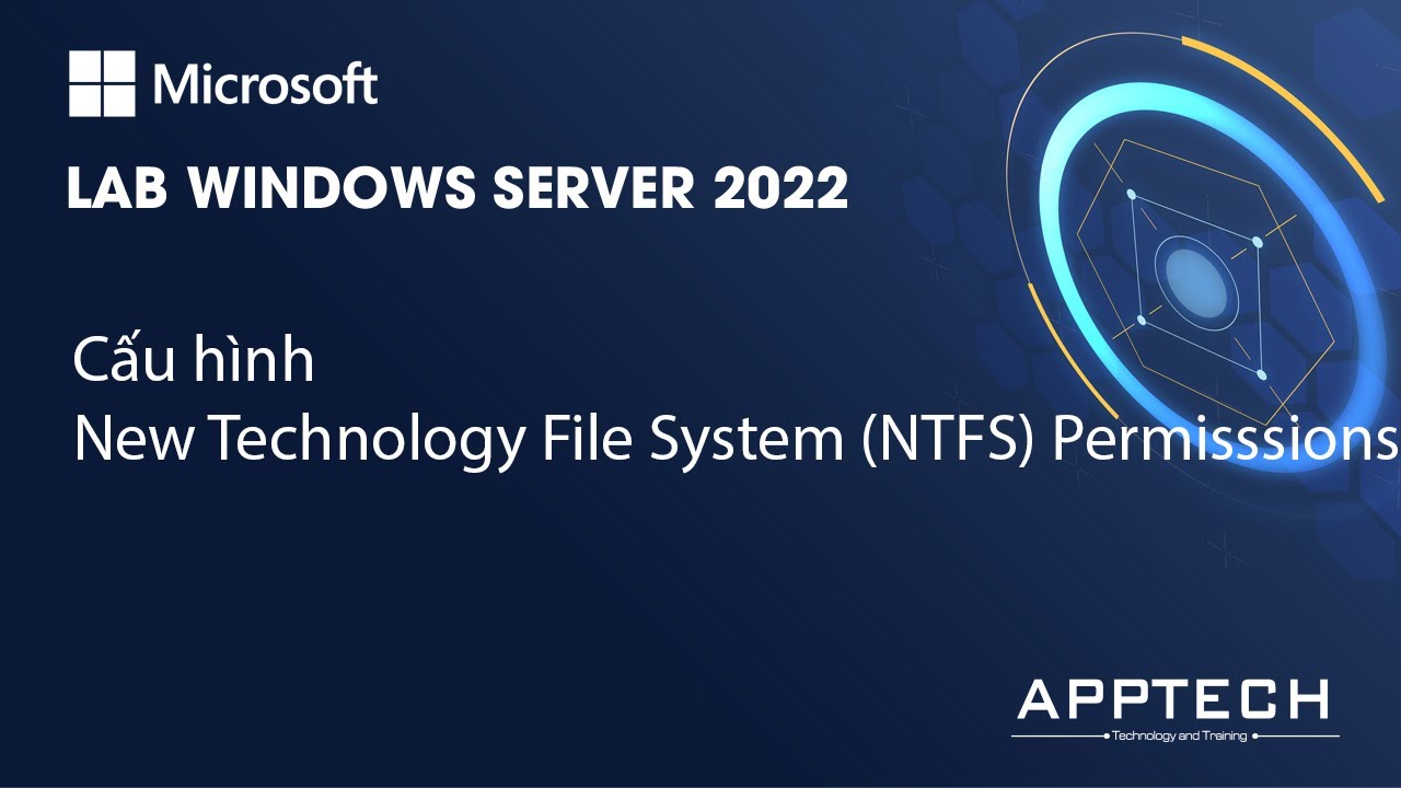 Hướng dẫn cấu hình New Technology File System (NTFS) Permissions - YouTube