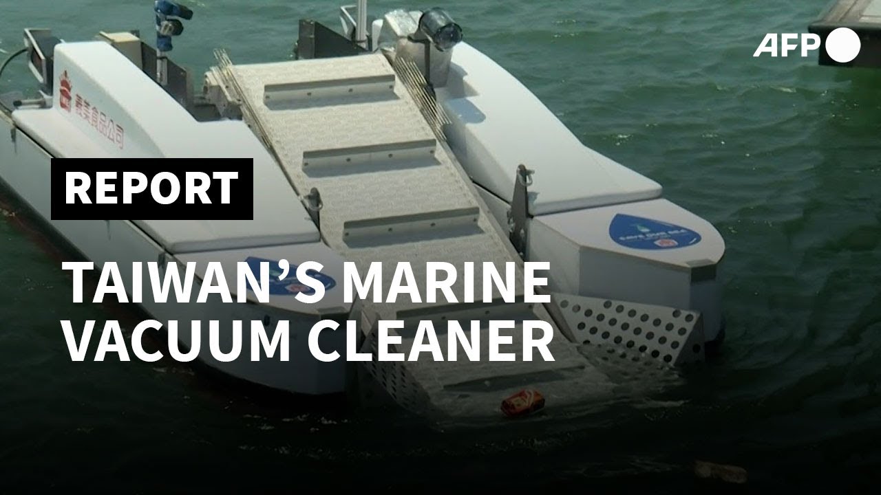 “Azure fighter”: the floating vacuum cleaner tidying up Taiwan’s ...